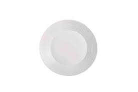 8” Rimmed White Side Plate – NK Entertainments